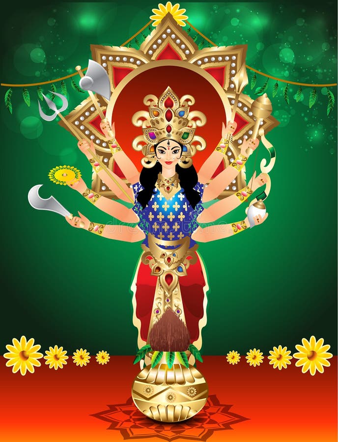 Animated Goddess Durga Wallpapers