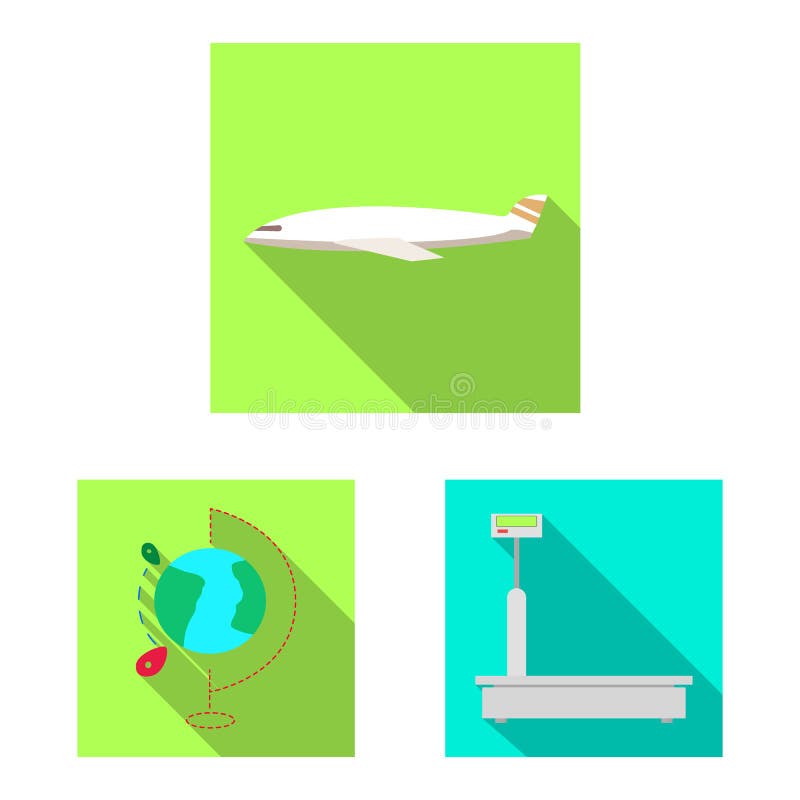 Vector Design of Goods and Cargo Symbol. Collection of Goods and ...