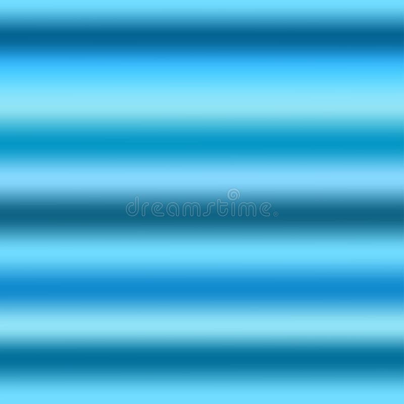 Vector Illustration of Gradient Sea Wave. Blue Abstract Seamless ...