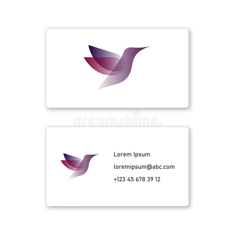 Vector Bird in Shadow Style . Editable Illustration Stock Vector ...