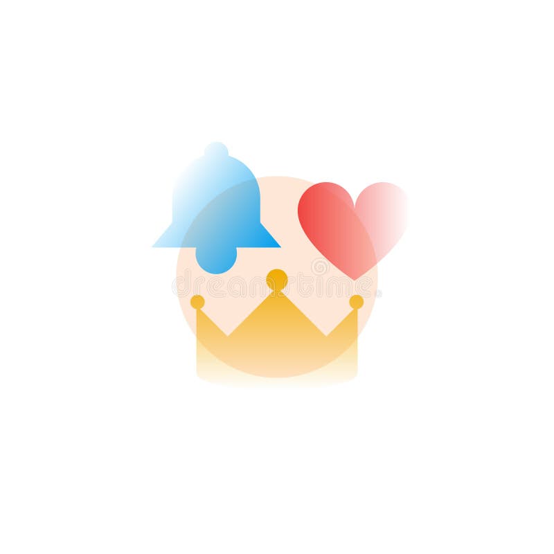 Subscribe. Vector Icon in Gradient Style. Editable Illustration Stock ...