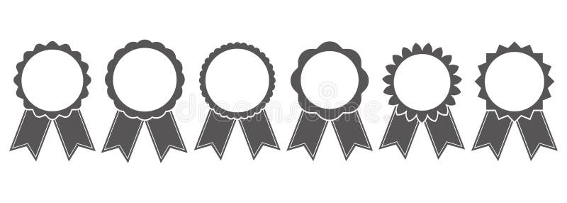 Gray Award Ribbon Stock Illustrations – 1,859 Gray Award Ribbon Stock ...