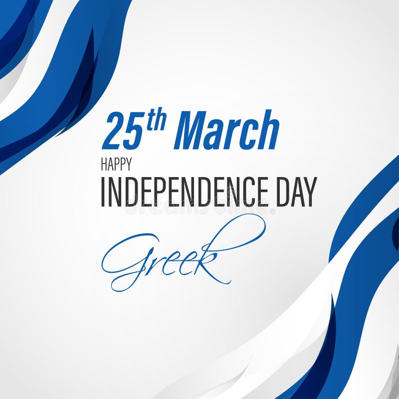 Vector Illustration for Greek Independence Day Stock Vector ...