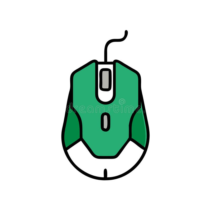 Green Computer Mouse Stock Illustrations – 7,824 Green Computer Mouse ...