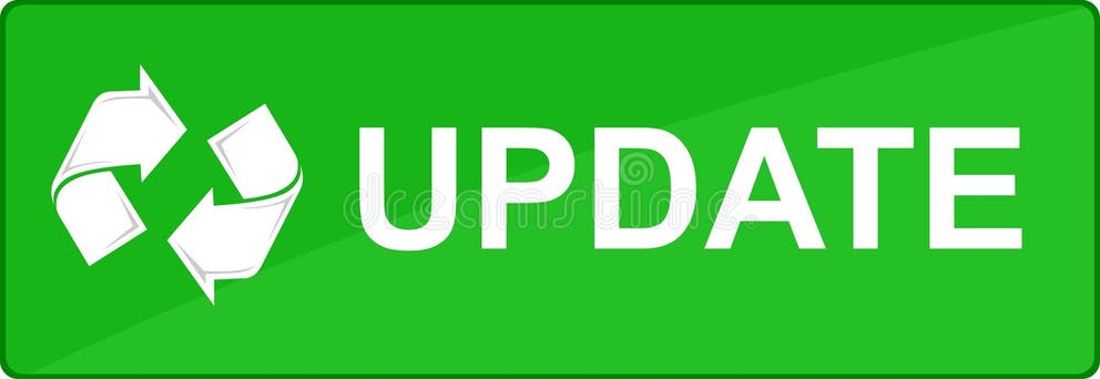 Vector Illustration Green Update Button Icon Stock Vector ...