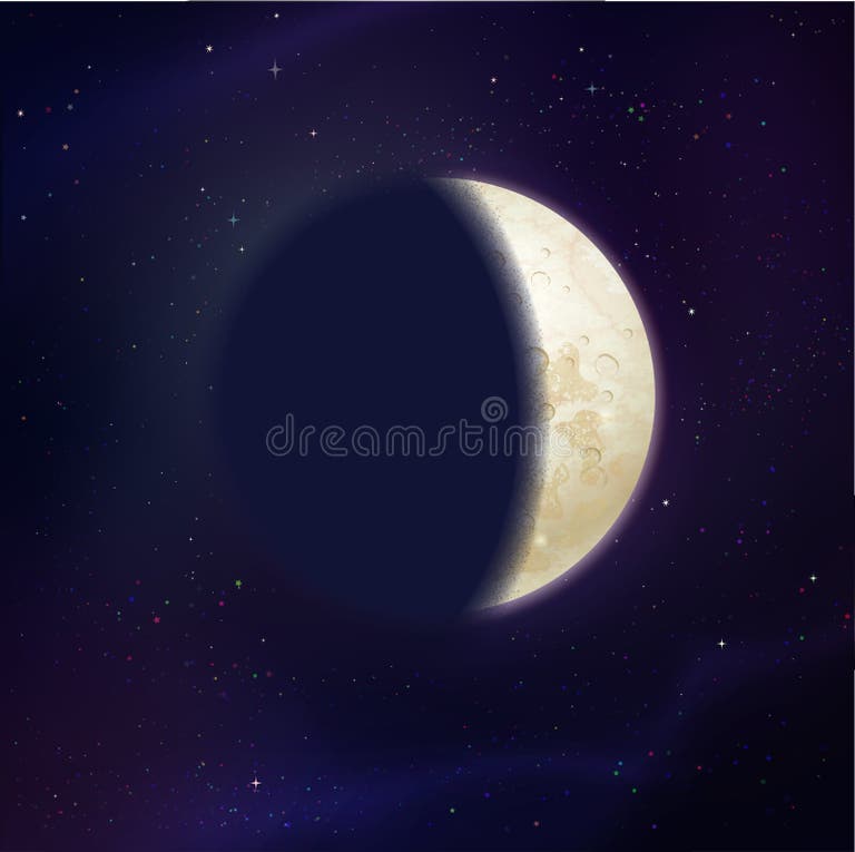 Growing Moon Phase Stock Illustrations – 42 Growing Moon Phase Stock ...