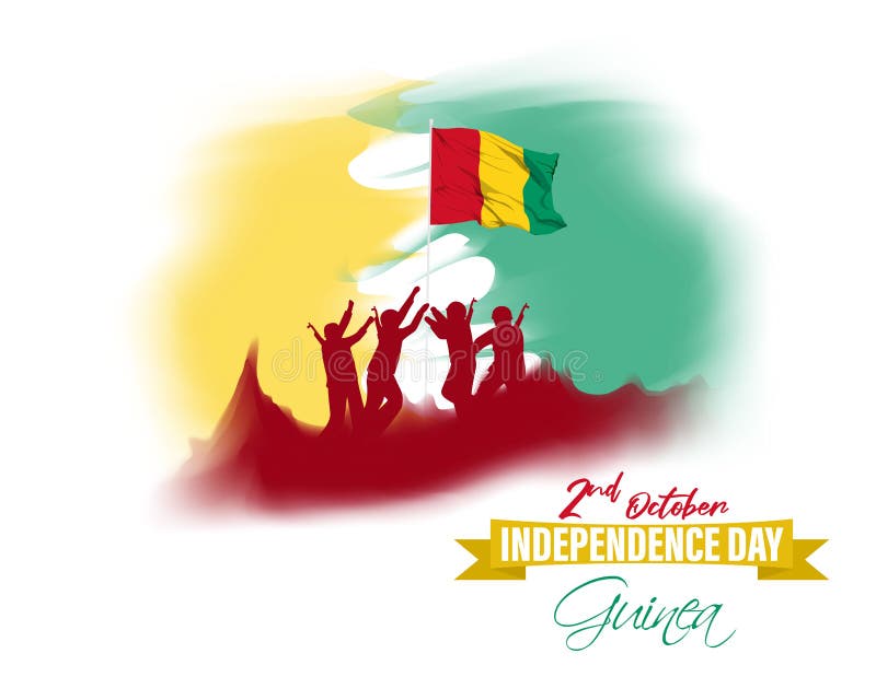 Vector Illustration for Guinea Independence Day Stock Vector ...