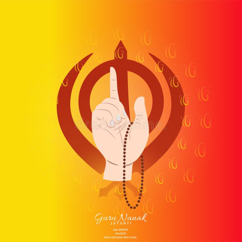 Vector Illustration for Guru Nanak Jayanti the Birth Anniversary of ... Vector Illustration for Guru Nanak Jayanti the Birth Anniversary of ...