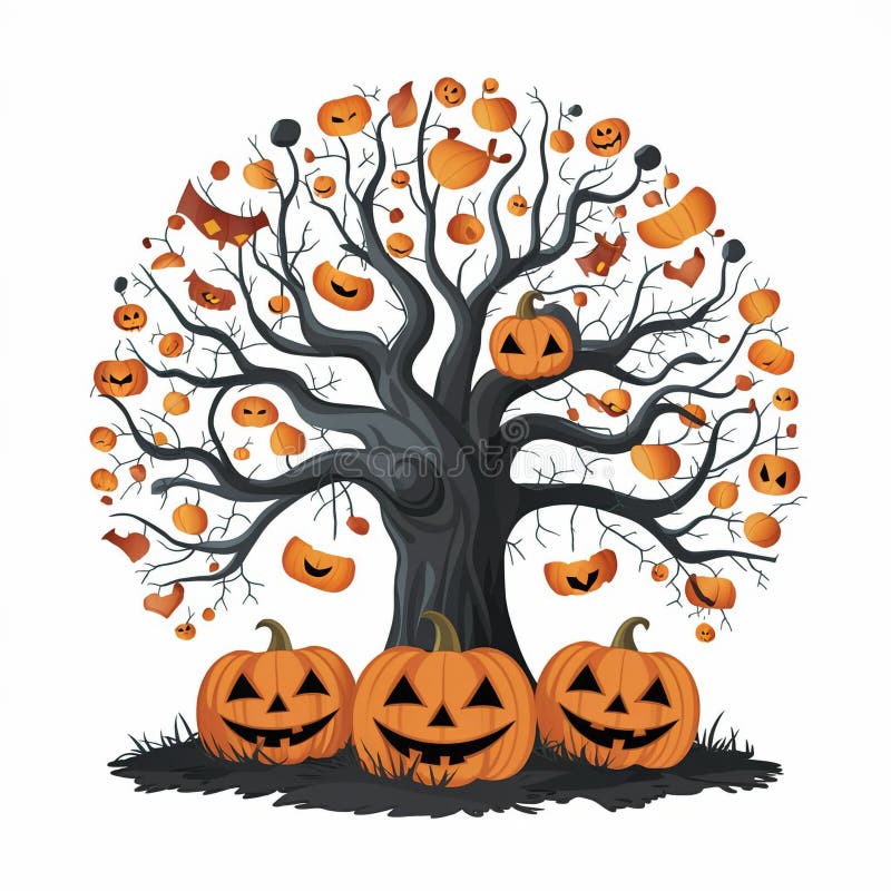 Ween Tree Stock Illustrations – 7 Ween Tree Stock Illustrations ...