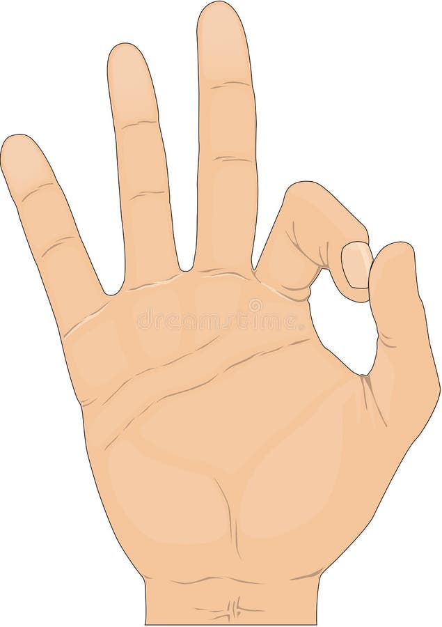 Okay Sign Vector Illustration Stock Vector - Illustration of symbol ...