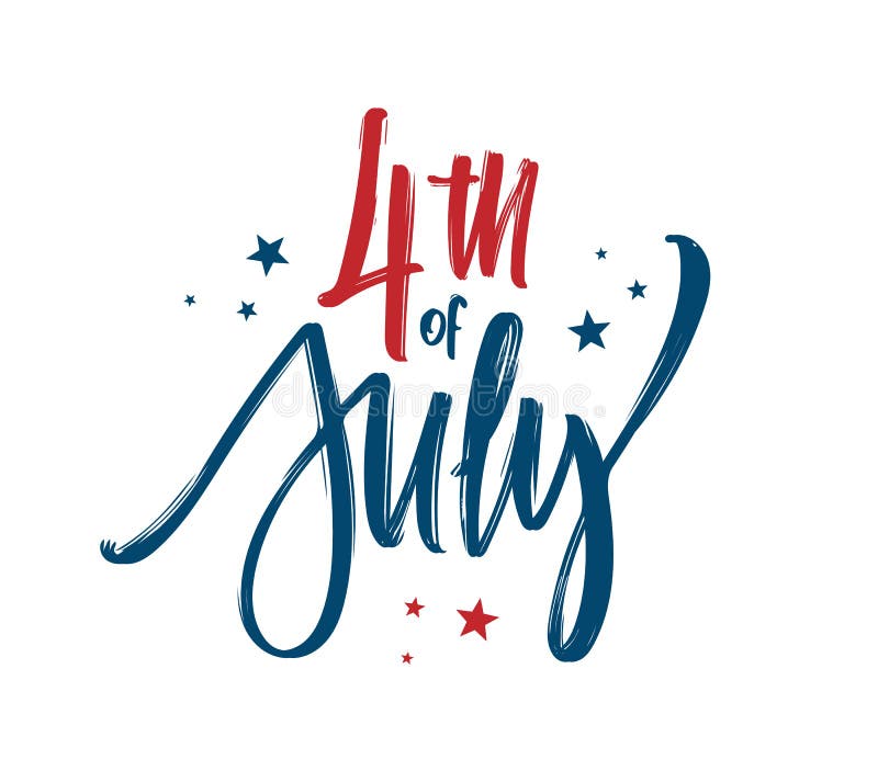 Happy July Script Stock Illustrations – 801 Happy July Script Stock ...