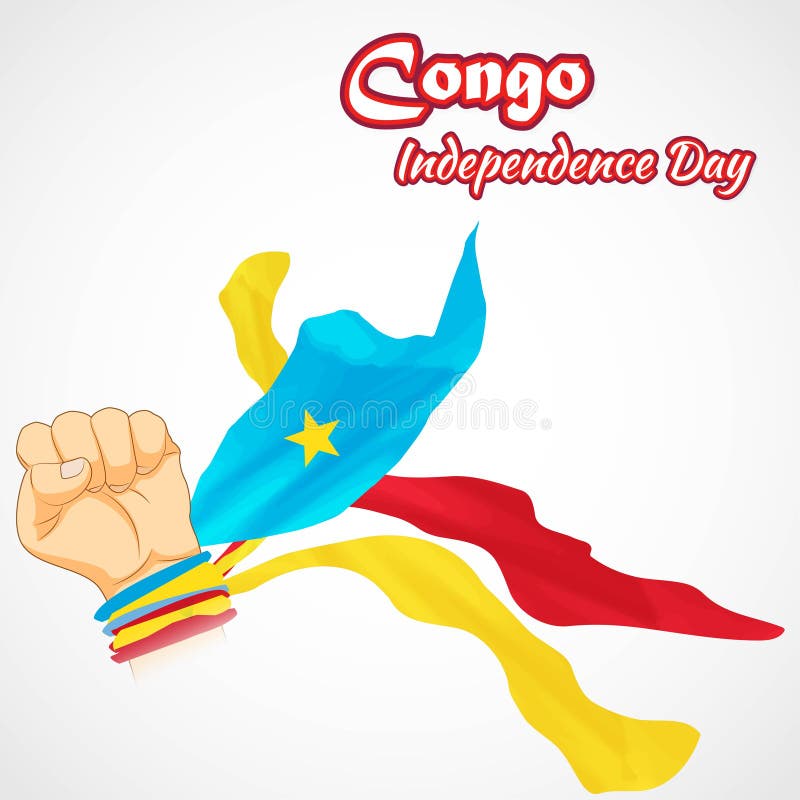 Vector Illustration for Congo Happy Independence Day. Stock Vector ...
