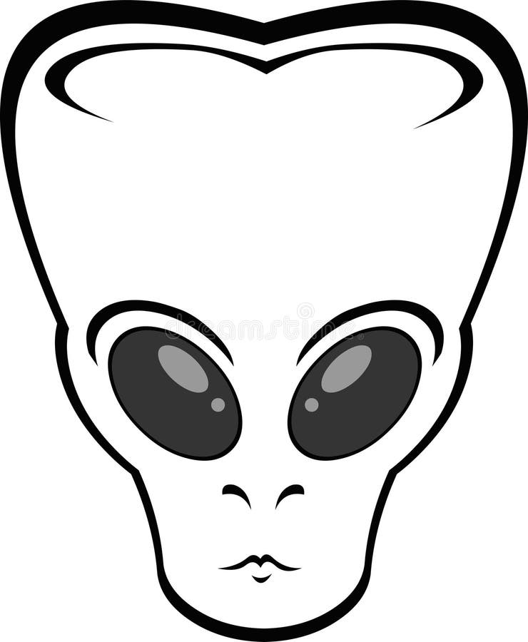 Alien Head Drawing Stock Illustrations – 8,657 Alien Head Drawing Stock ...
