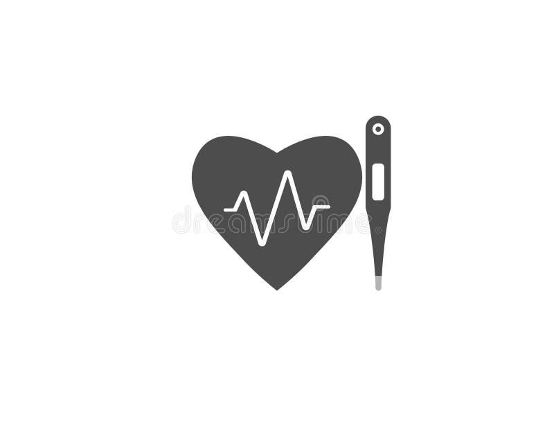 Heartbeat, Vital Icon. Vector Illustration. Stock Vector - Illustration ...