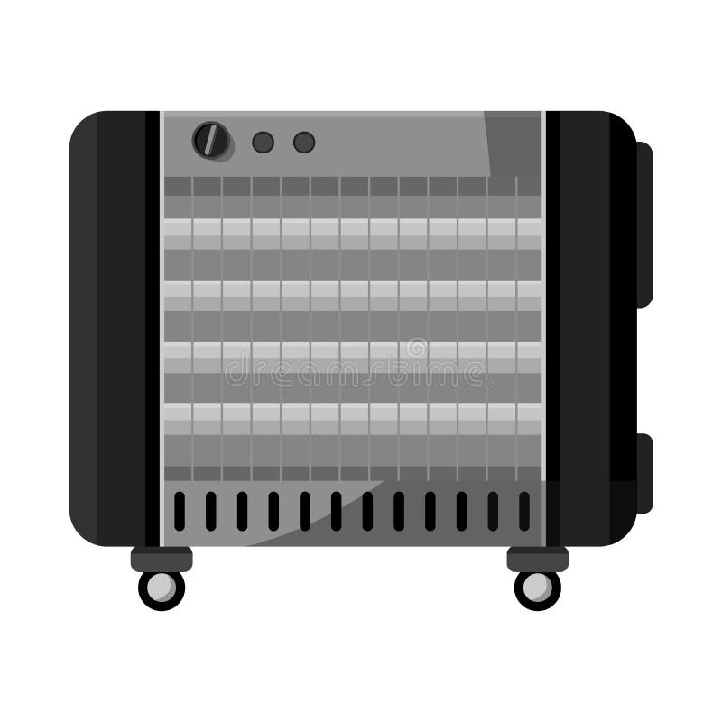 Vector Illustration of Heater and Device Icon. Web Element of Heater ...