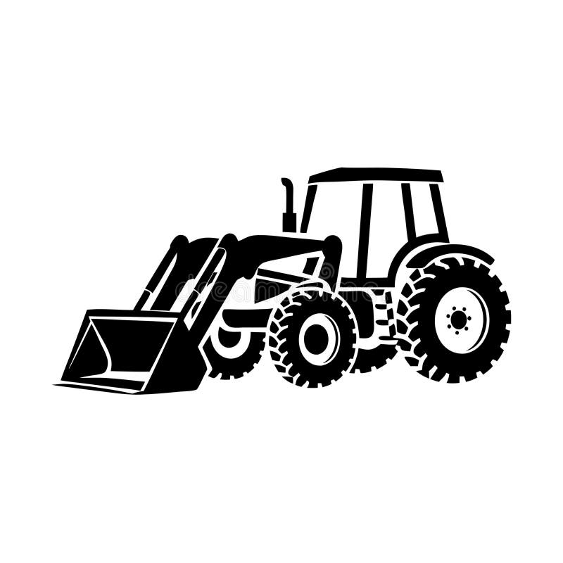 Tractor Loader Clip Art