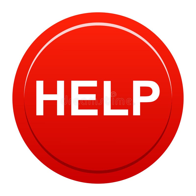 Help button stock vector. Illustration of color, communicate - 119267153