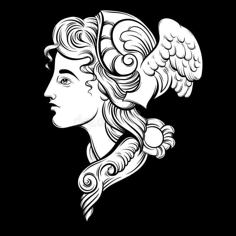 Hermes Face Stock Illustrations – 167 Hermes Face Stock Illustrations ...