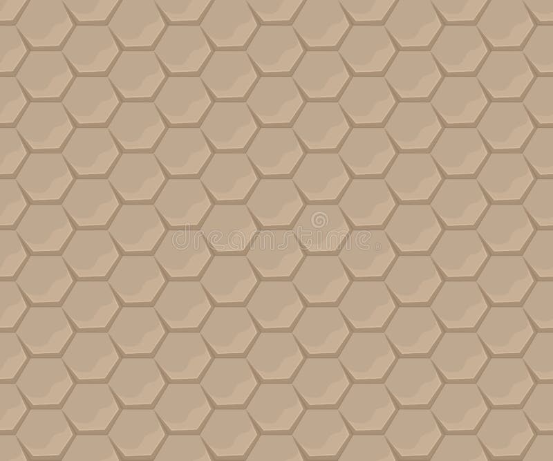 Hexagonal stone tiles stock vector. Illustration of abstract - 142703336