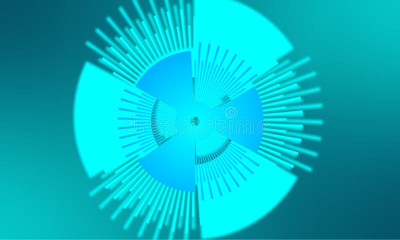 Vector Illustration Hi-tech Blue Abstract Technology Background ... Vector Illustration Hi-tech Blue Abstract Technology Background ...