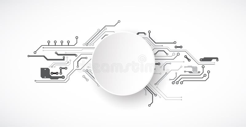 Vector Illustration, Hi-tech Digital Technology and Engineering Stock ...