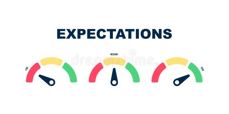 Expectations Scale Stock Illustrations – 74 Expectations Scale Stock ...