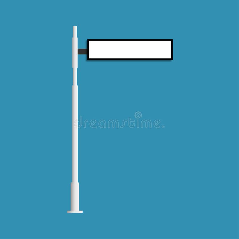 Vector Illustration of Highway Banner for Advertisement. Advertisement ...