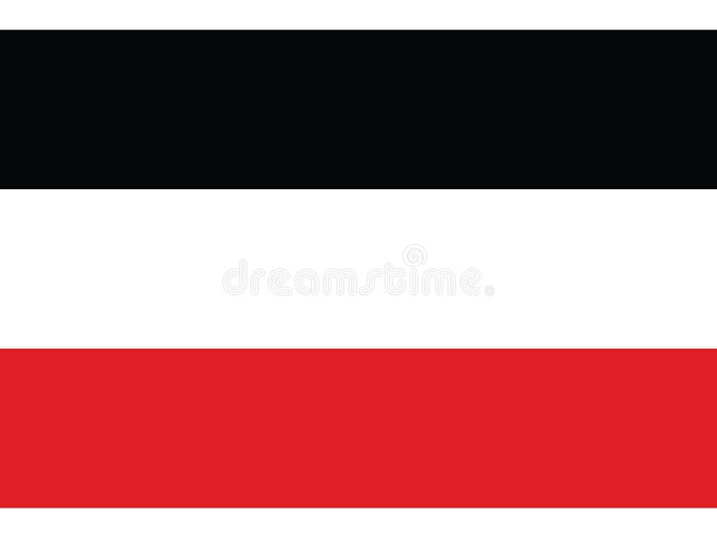 Merchant Flag of Allied-occupied Germany the C-Pennant Stock Vector ...