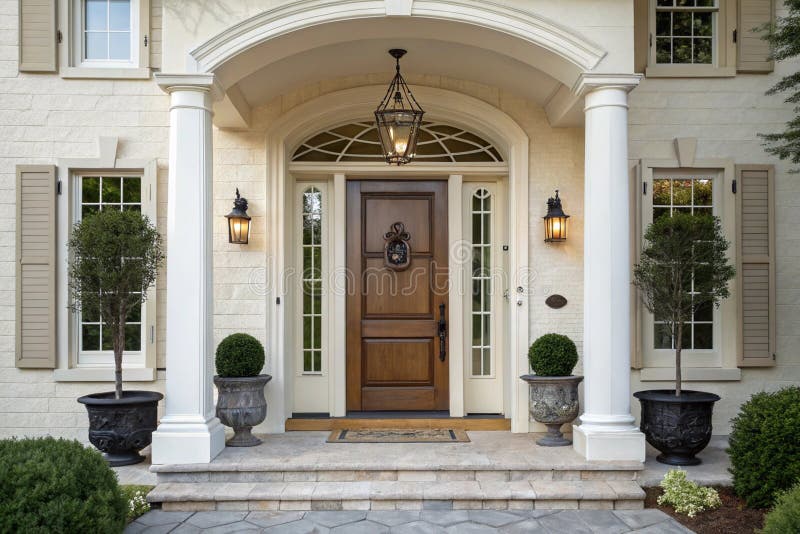 Home Entry Front Doors Stock Illustrations – 2,437 Home Entry Front Doors Stock Illustrations ...