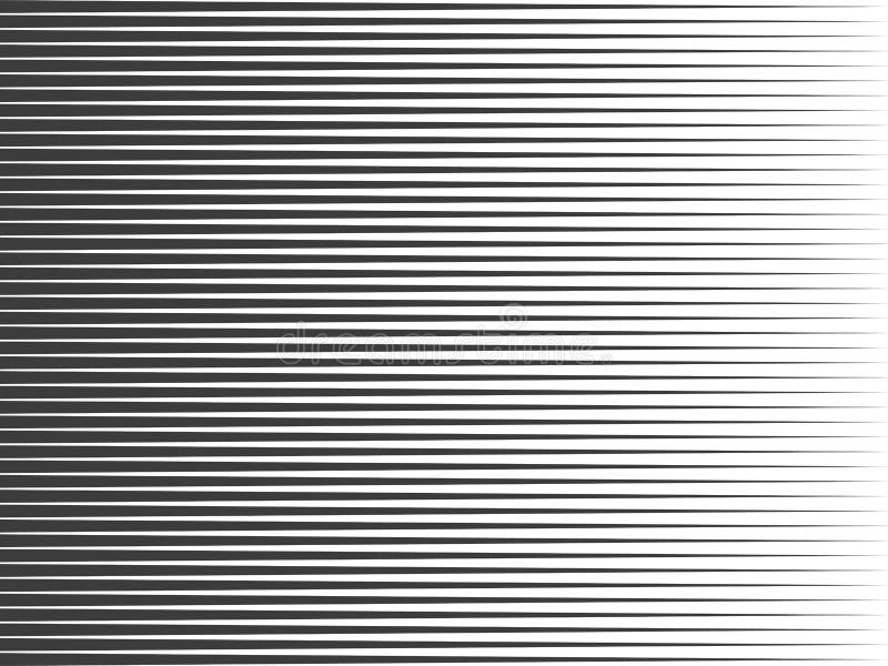 Horizontal Lines, Linear Halftone. Pattern with Horizontal Stripes ...