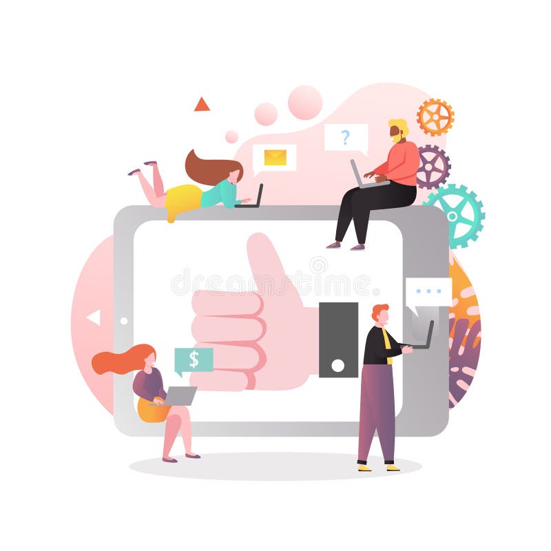 Mobile Technologies Vector Concept for Web Banner, Website Page Stock ...