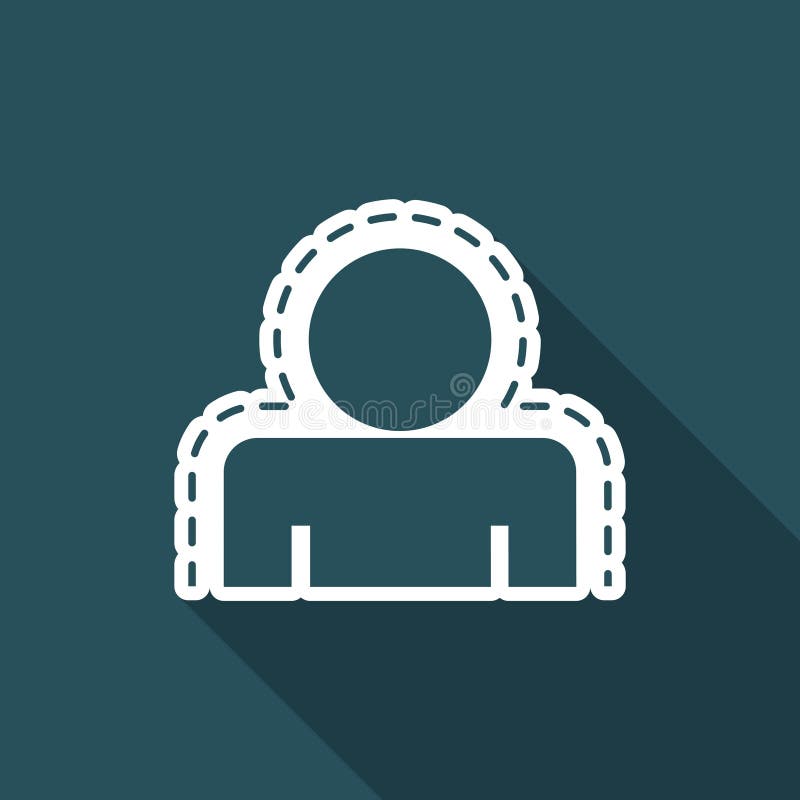 Vector Illustration of Human Safety Protection Single Icon Stock Vector ...