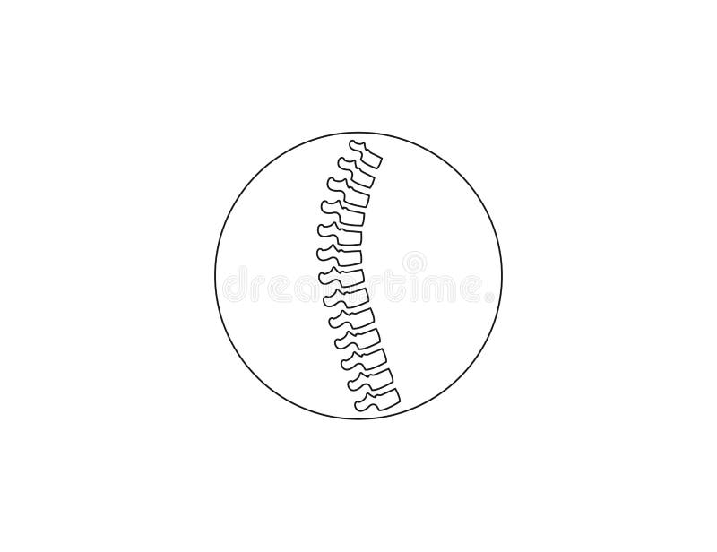 Human Spine, Anatomy, Backbone Icon. Vector Illustration Stock Vector ...
