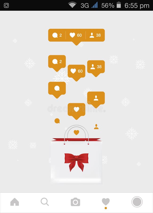 Vector Illustration. Icon Like, Icon Follower. Stock Vector ...