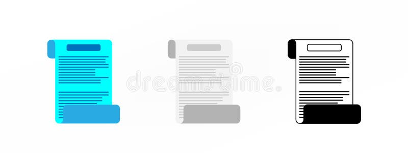 Vector illustration stock vector. Illustration of bill - 271768892