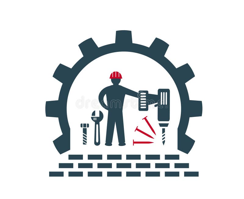 A Vector Illustration Icon for Repair, Installation, Maintenance and ...