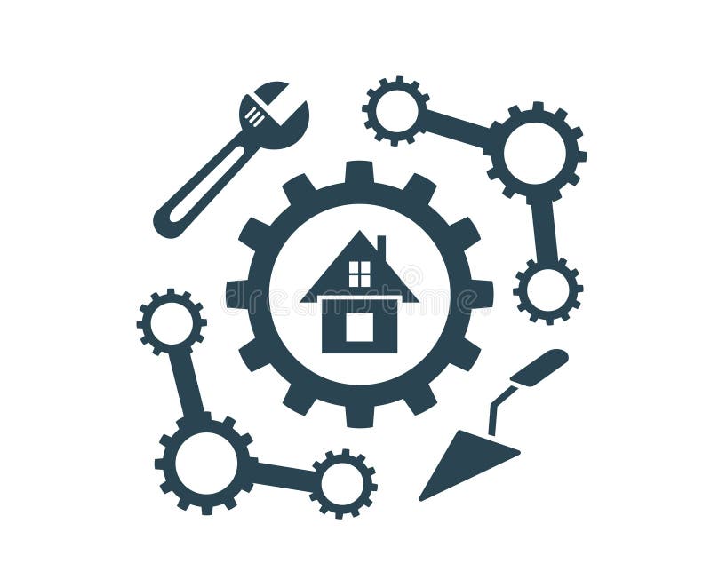A Vector Illustration Icon for Repair, Installation, Maintenance and ...