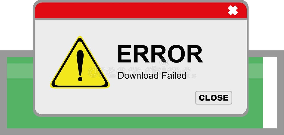 Error Download Stock Illustrations – 3,133 Error Download Stock ...