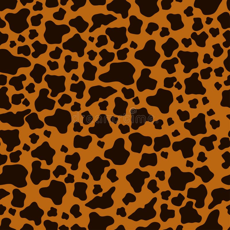 Vector Illustration. an Image of the Texture of Animal Skins, Cheetah ...