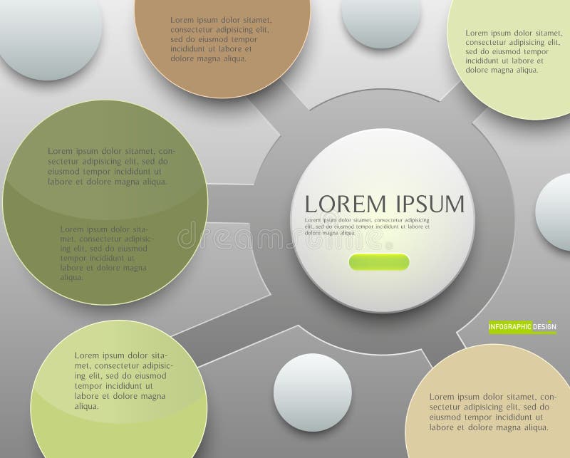 Vector Illustration Infographic Design for Mapping, Chart, Report Stock ...