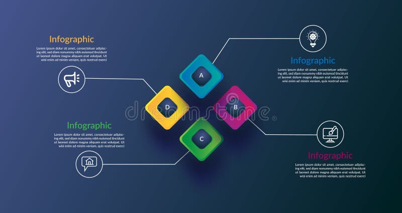 Business Presentation Vector Infographic Element Template Design. Stock ...