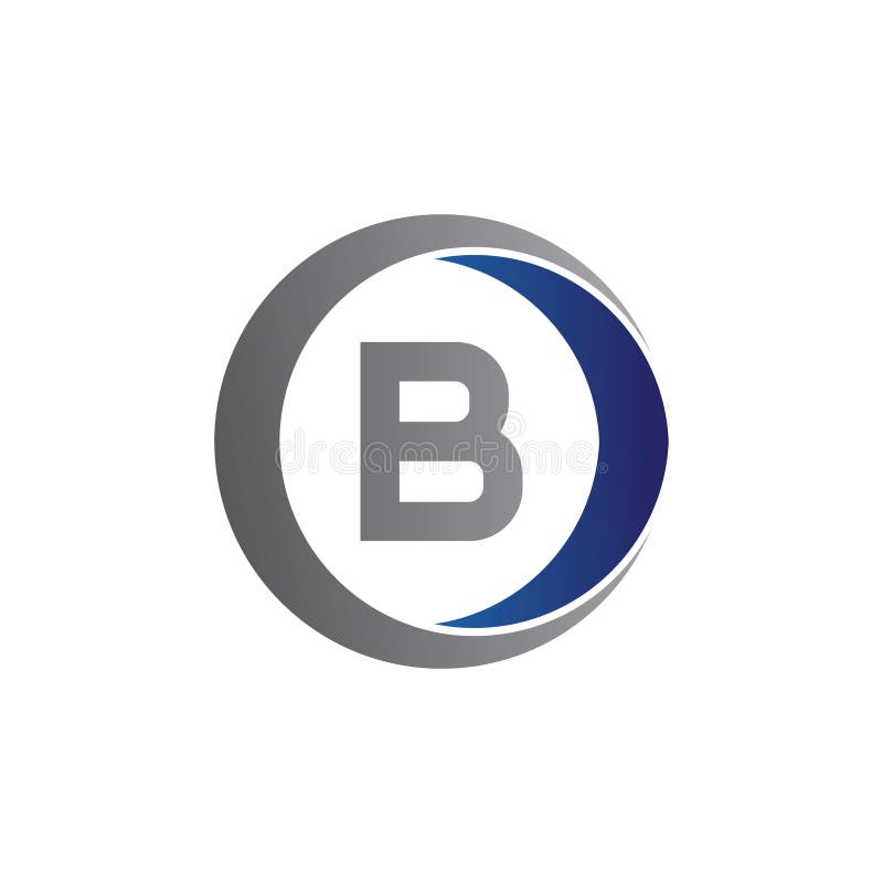 B In A Circle Logo