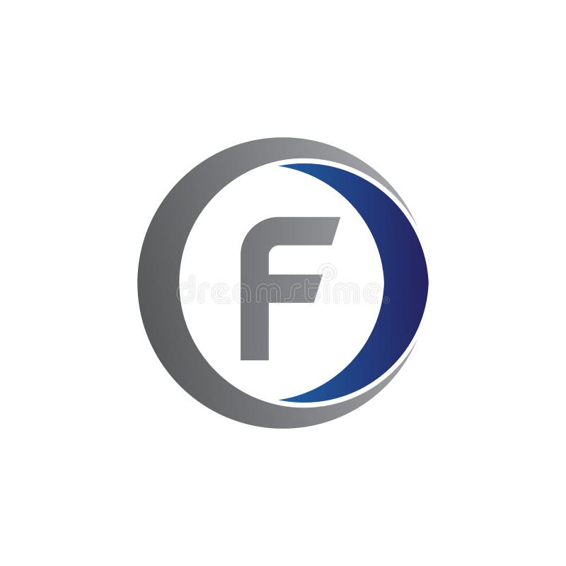 Letter F Circle Logo Stock Illustrations – 3,433 Letter F Circle Logo ...