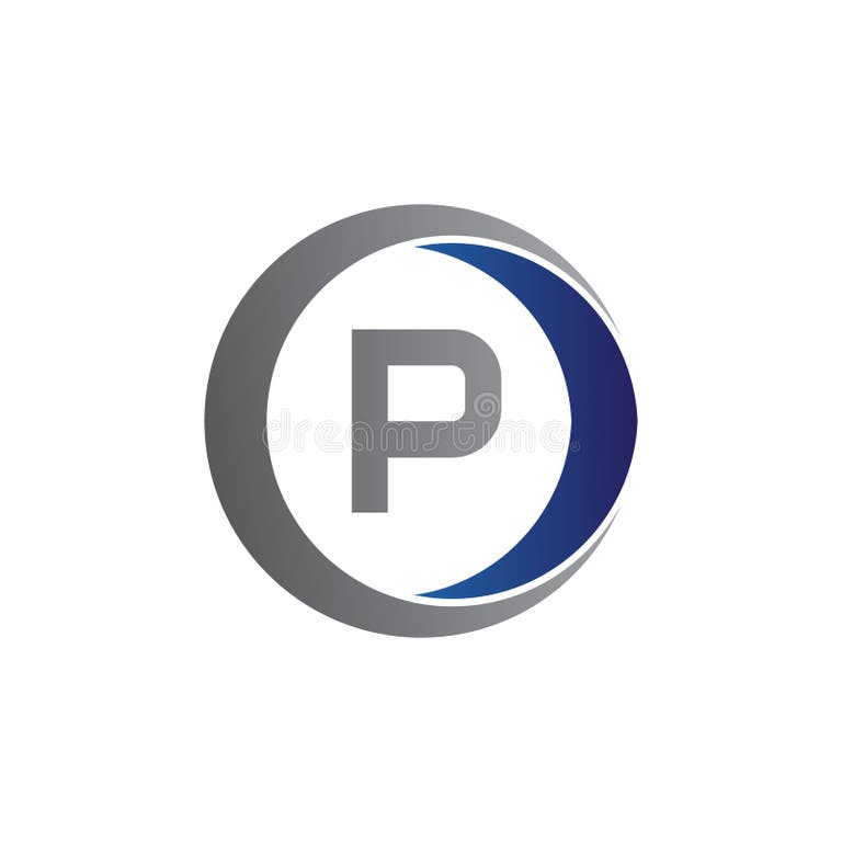 Letter P Logo Circle Stock Illustrations – 5,622 Letter P Logo Circle ...