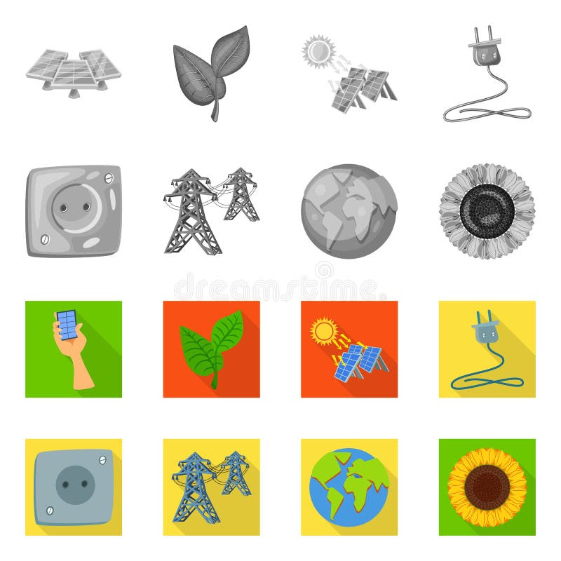 Vector Illustration of Innovation and Technology Icon. Set of ...