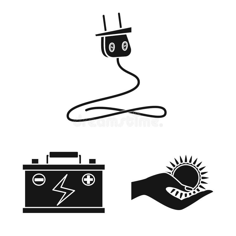 Vector Illustration of Innovation and Technology Symbol. Set of ...