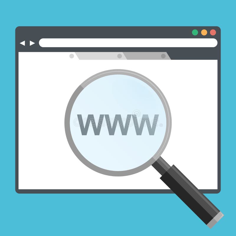 Browser Blue stock illustration. Illustration of provider - 2378440