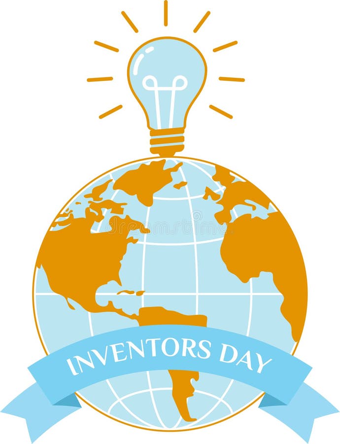 Vector Illustration of Inventors Day, Stock Vector - Illustration of ...