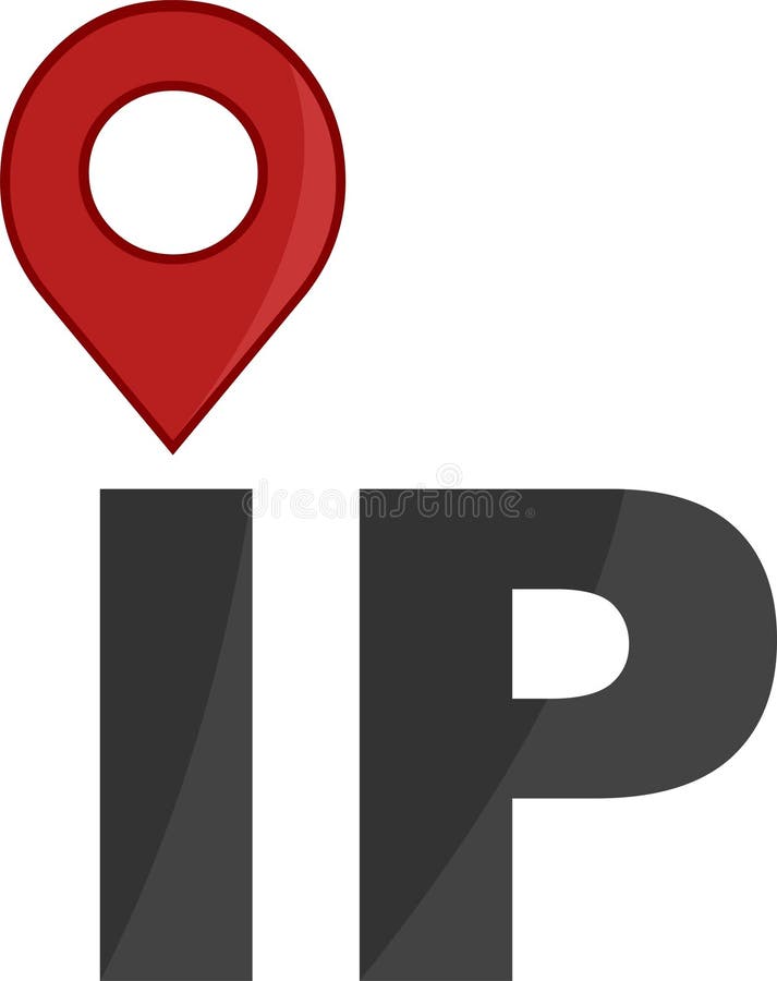 Vector Illustration Ip Icon Connect Stock Illustration - Illustration ...