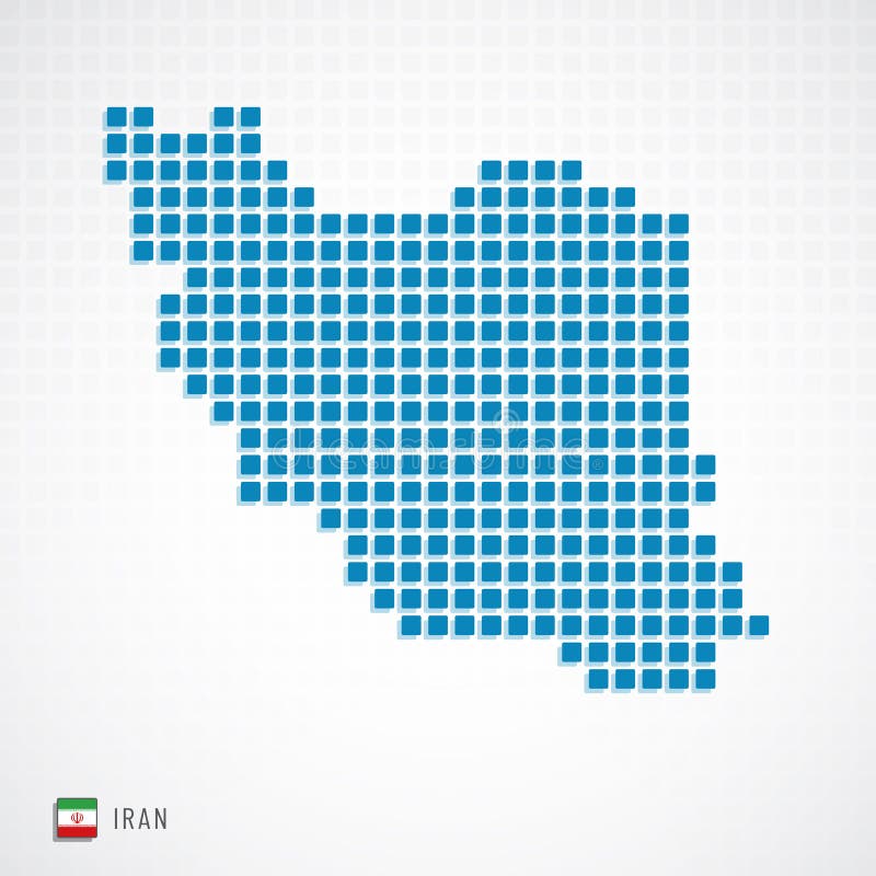 Iran map and flag icon stock vector. Illustration of logo - 118779991